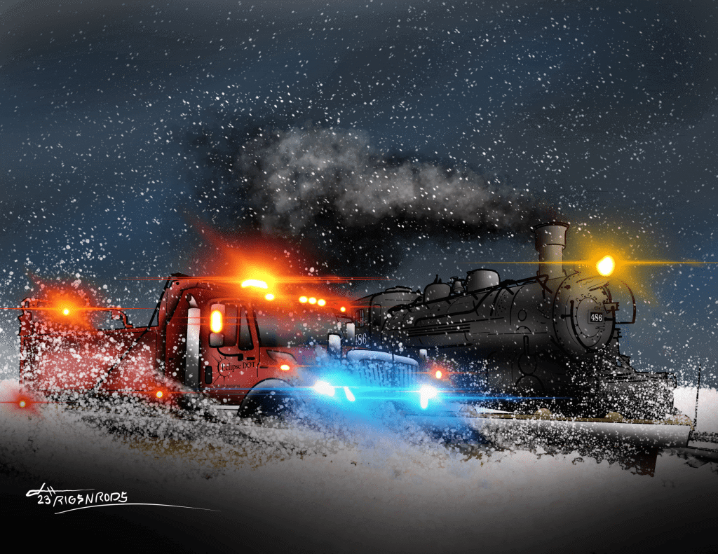 City and Train - Eclipse DOT