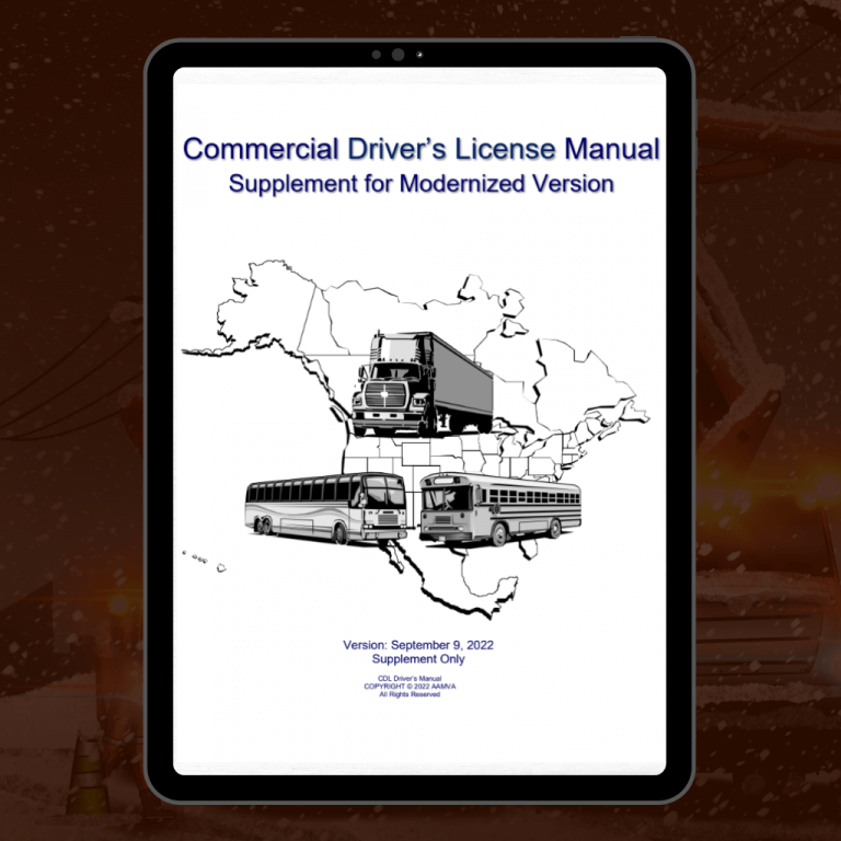 Modernized CDL Permit Handbook by AAMVA - Eclipse DOT
