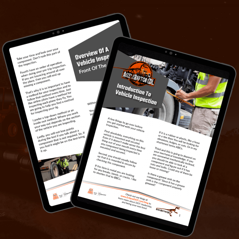 Full Class B Inspection Guide - Eclipse DOT