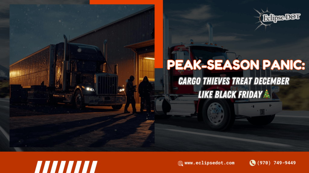 Peak-Season Panic: Cargo Thieves Treat December Like Black Friday🎄 - Eclipse DOT